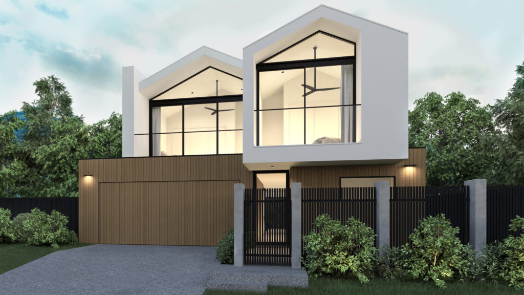 Double Storey 12m Frontage V1 - Zauss House